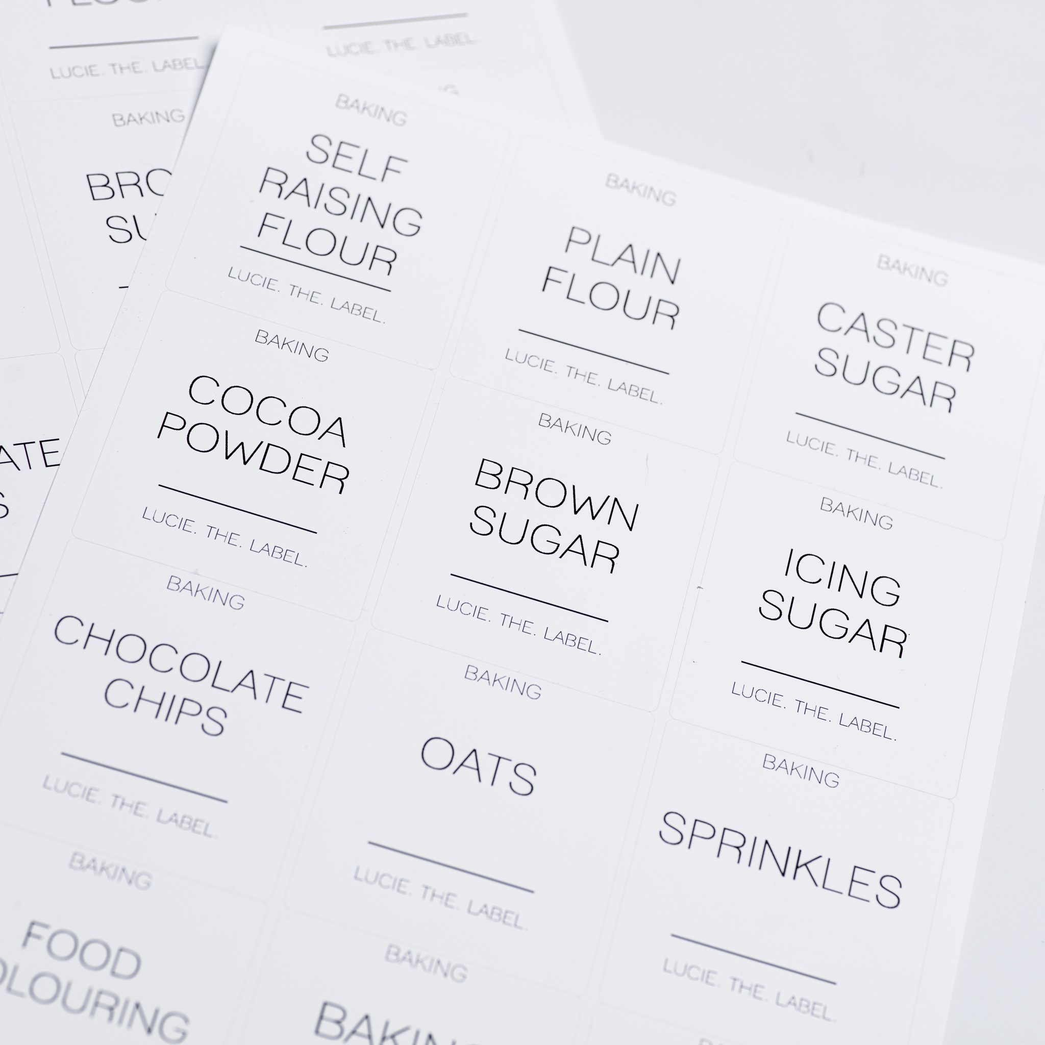 Pack of 12 White Label 'Cleaning' Bundle - Lucie the Label